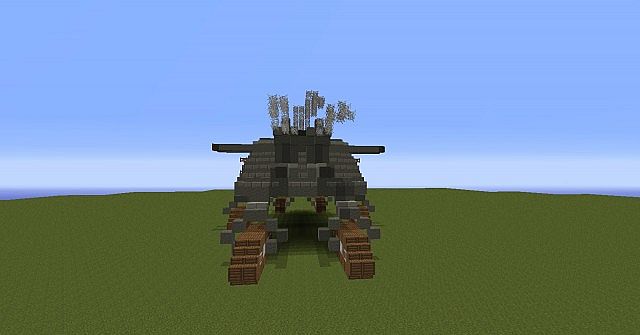 Medium Steampunk Tank Minecraft Map