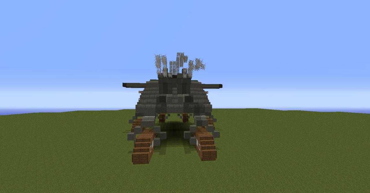 Medium Steampunk Tank Minecraft Map