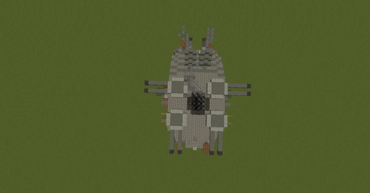 Medium Steampunk Tank Minecraft Map