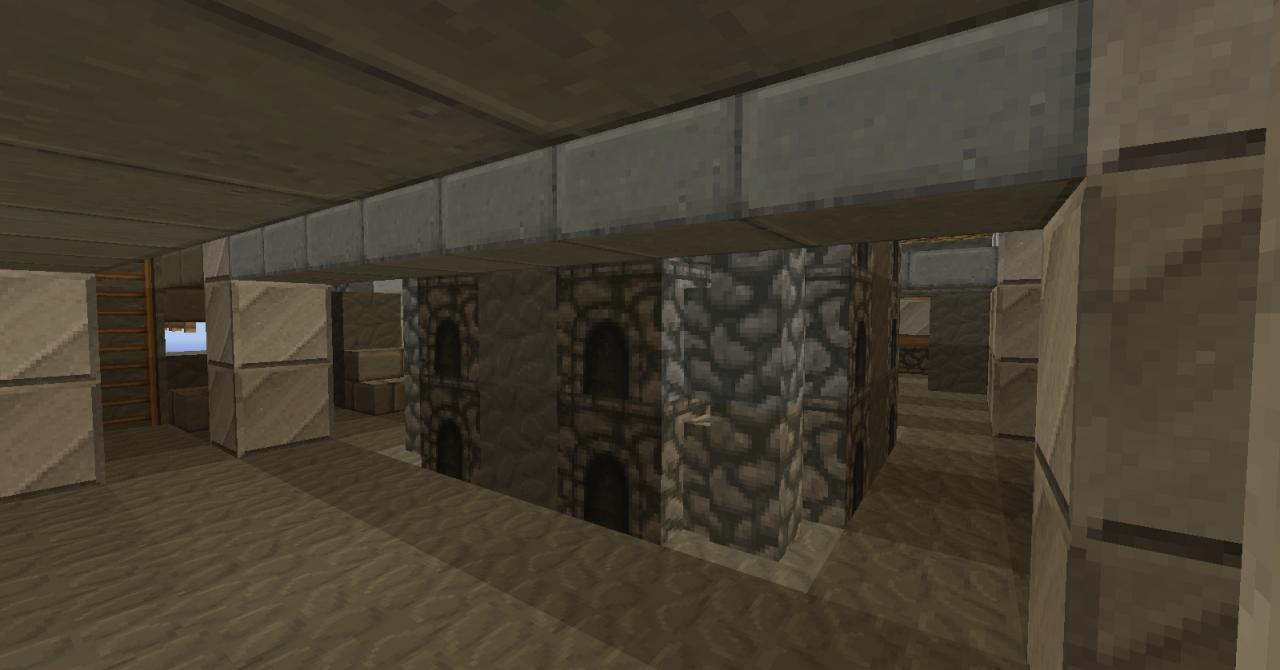 Medium Steampunk Tank Minecraft Map