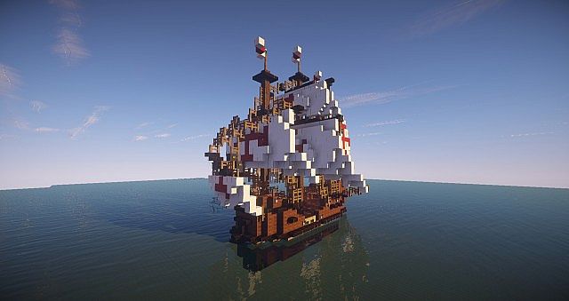 Santa Maria 1492 Christopher Columbus Minecraft Map