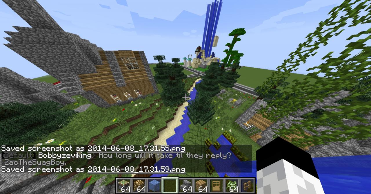 Application screen shots Minecraft Map