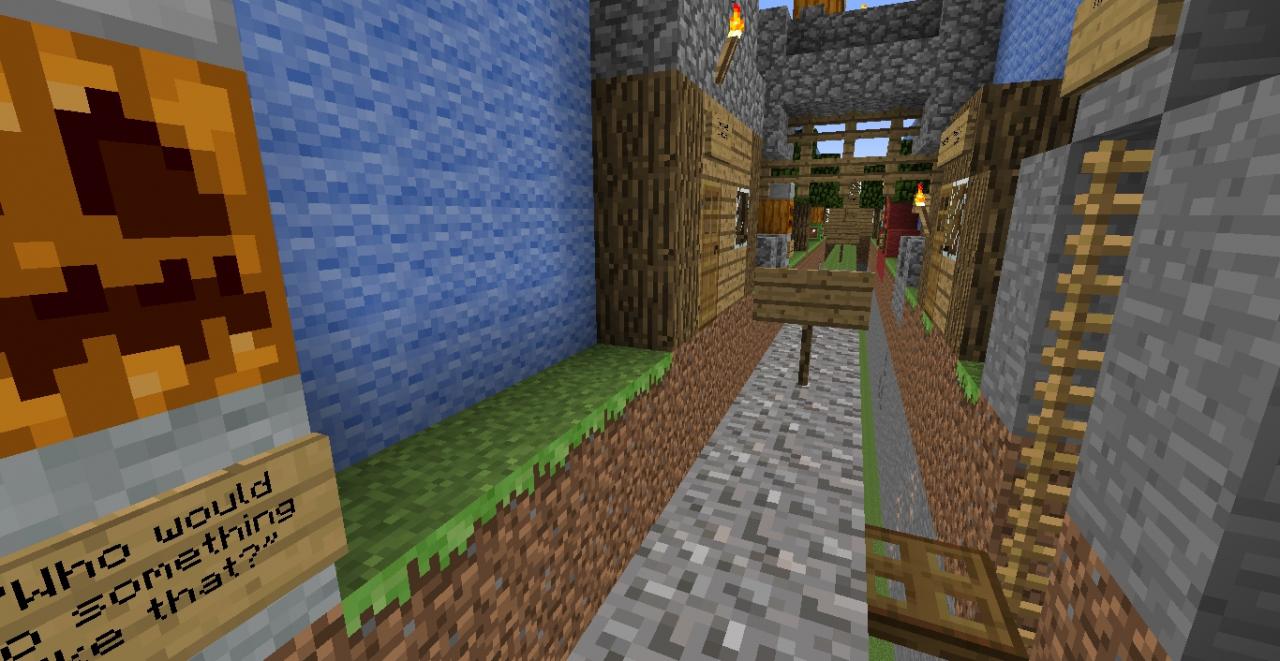 The Linear Adventure (fixed link) Minecraft Map