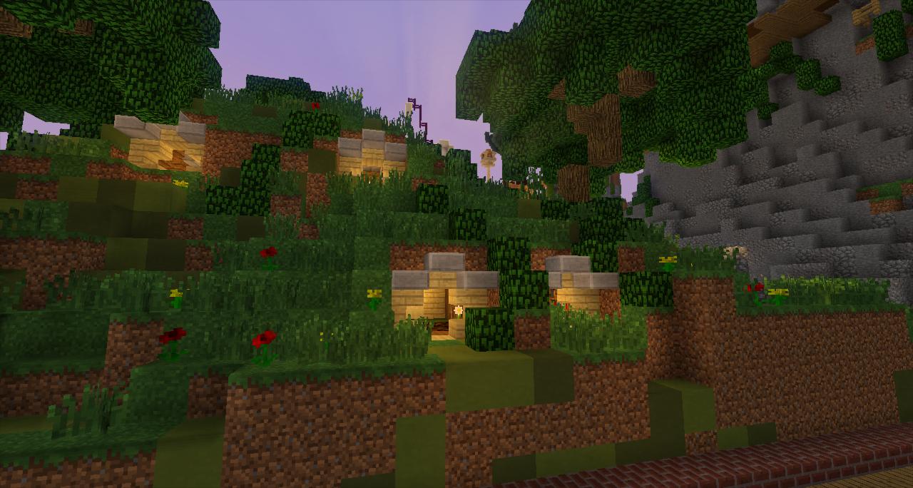 Vadact Creative | SmallPlot | Hobbit Hole Minecraft Map