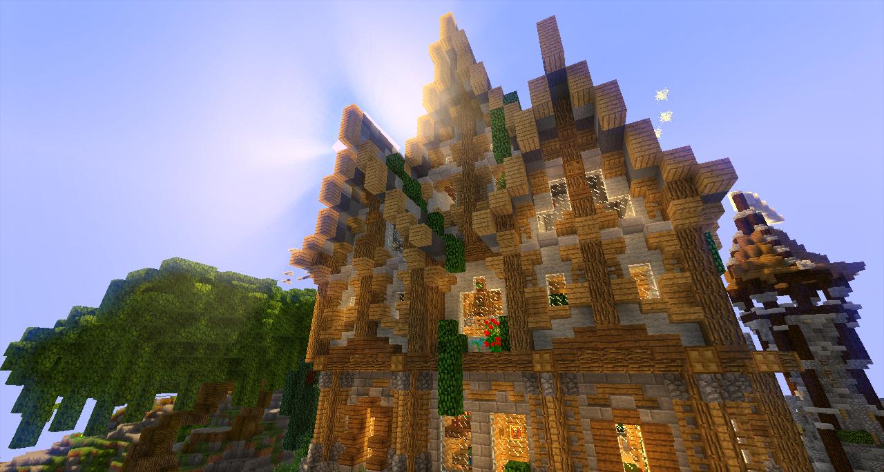 Vadact Creative | SmallPlot | Medieval Villa Minecraft Map