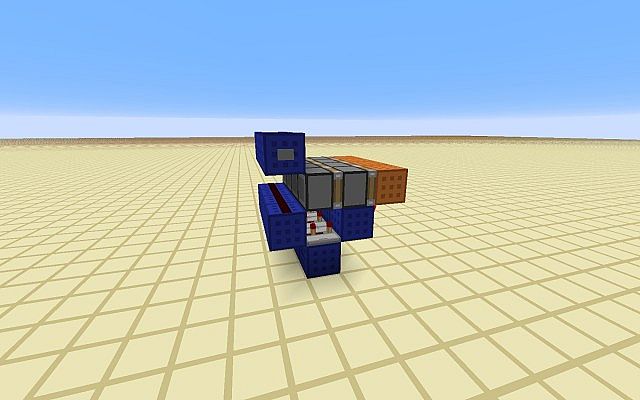 Tiny 1 wide stack able double piston extender Minecraft Map