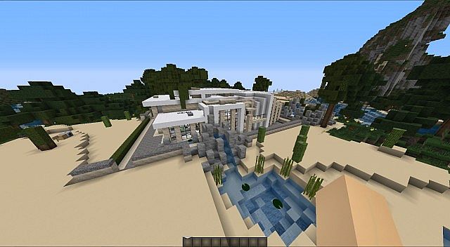 Modern house 2 Minecraft Map