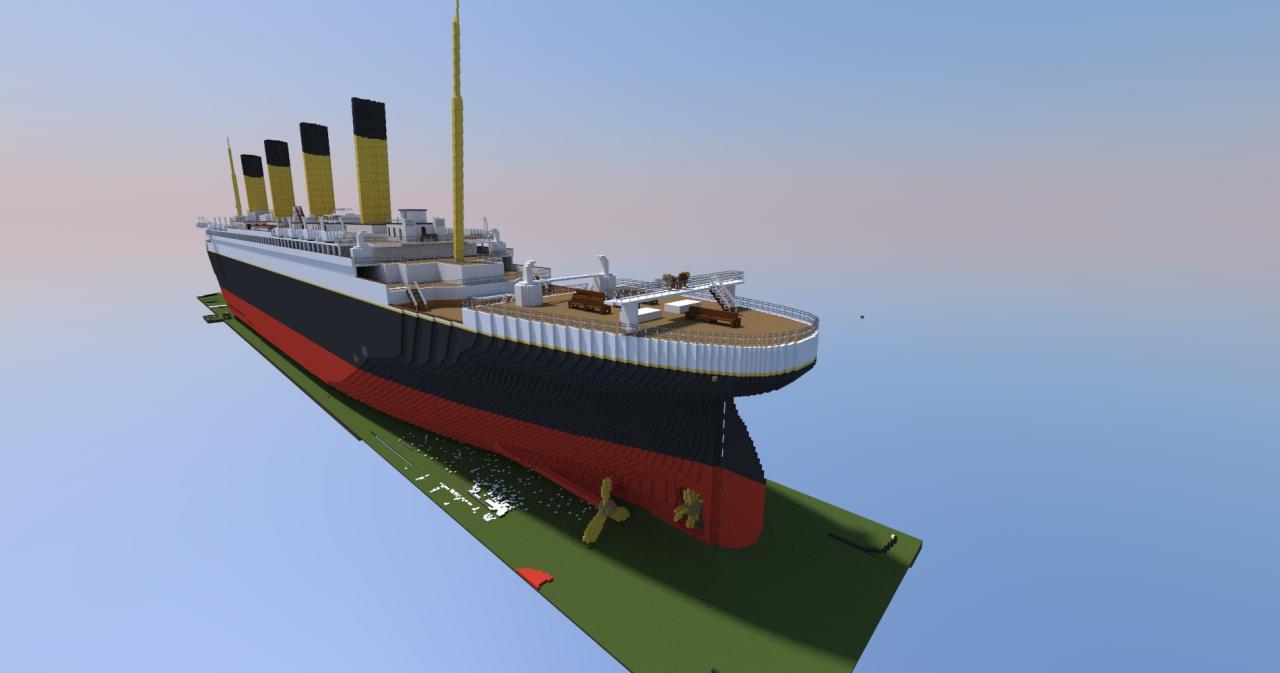RMS Olympic Minecraft Map