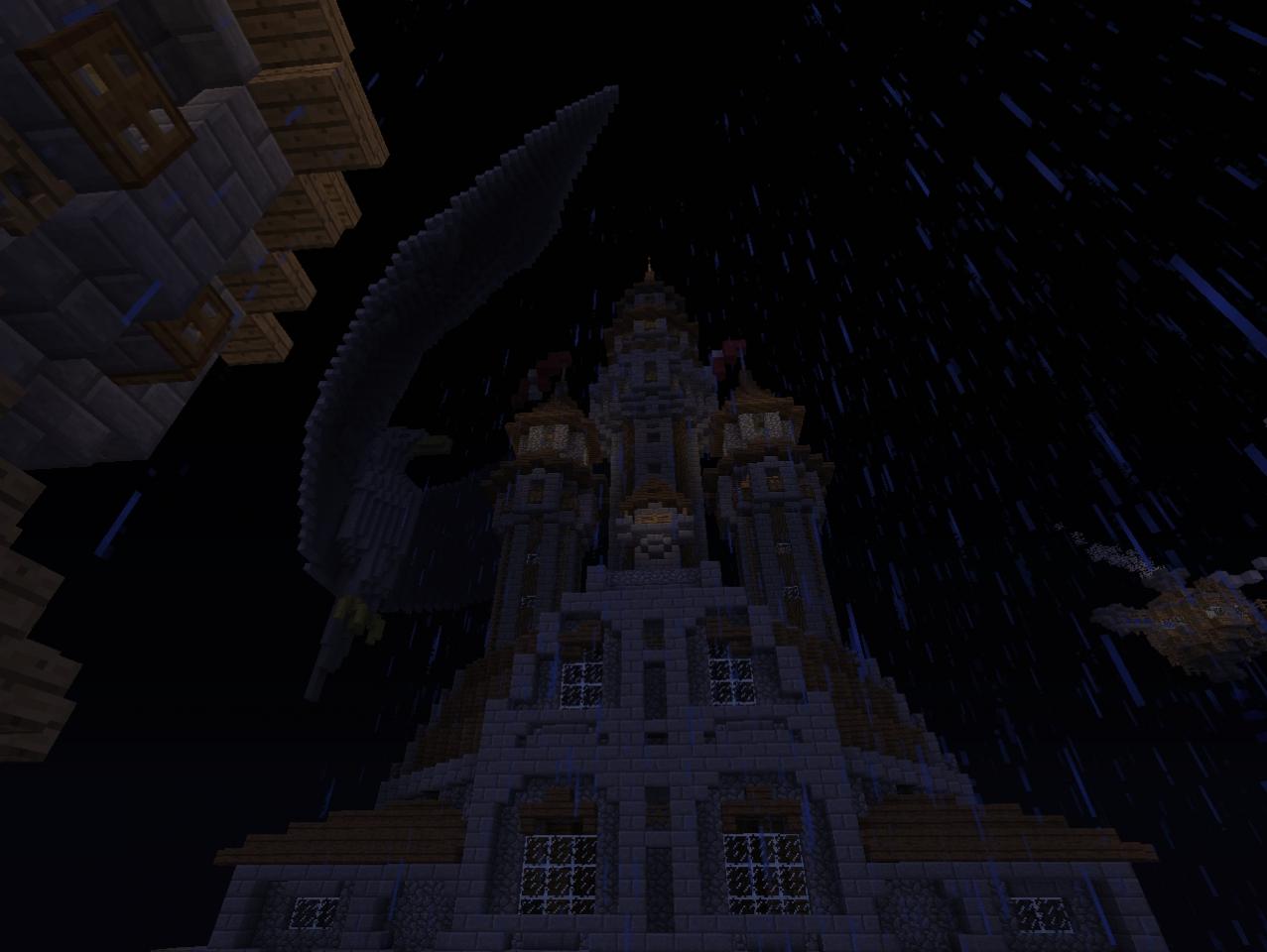 The Spire (medieval mountain castle) Minecraft Map