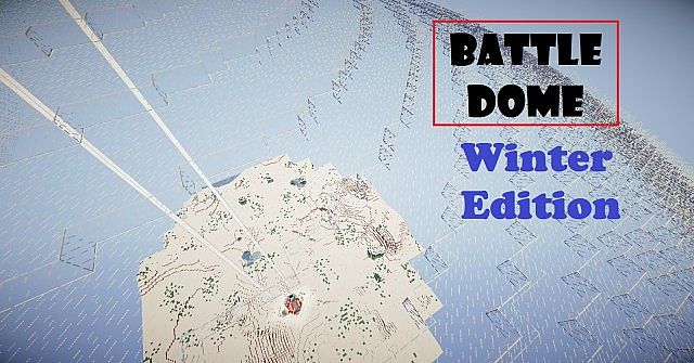 Winter Battle Dome Minecraft Map