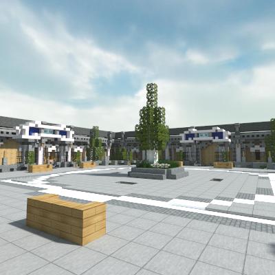 The Hub-MC Countdown Lobby [Commission] Minecraft Map