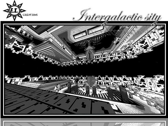 Intergalactic Sity . (006) Minecraft Map
