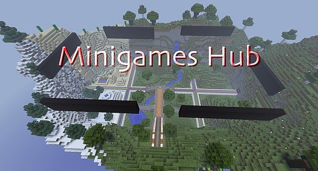 MinyGames Hub-}-- Minecraft Map