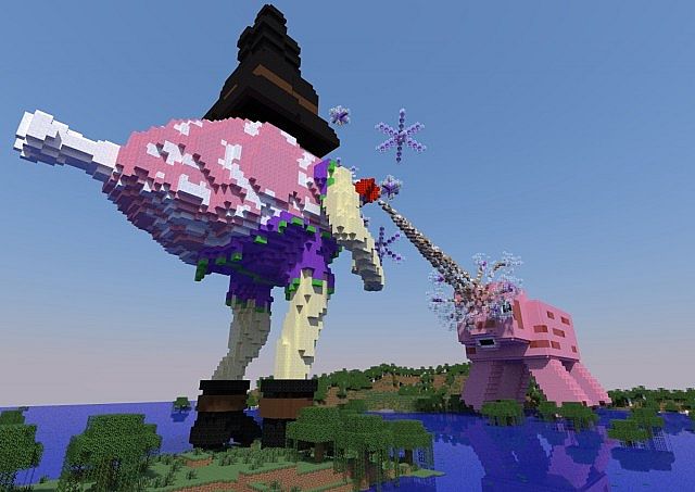 HamSandWitch 1/3 Ham 1/3 Sand 100% Evil Minecraft Map