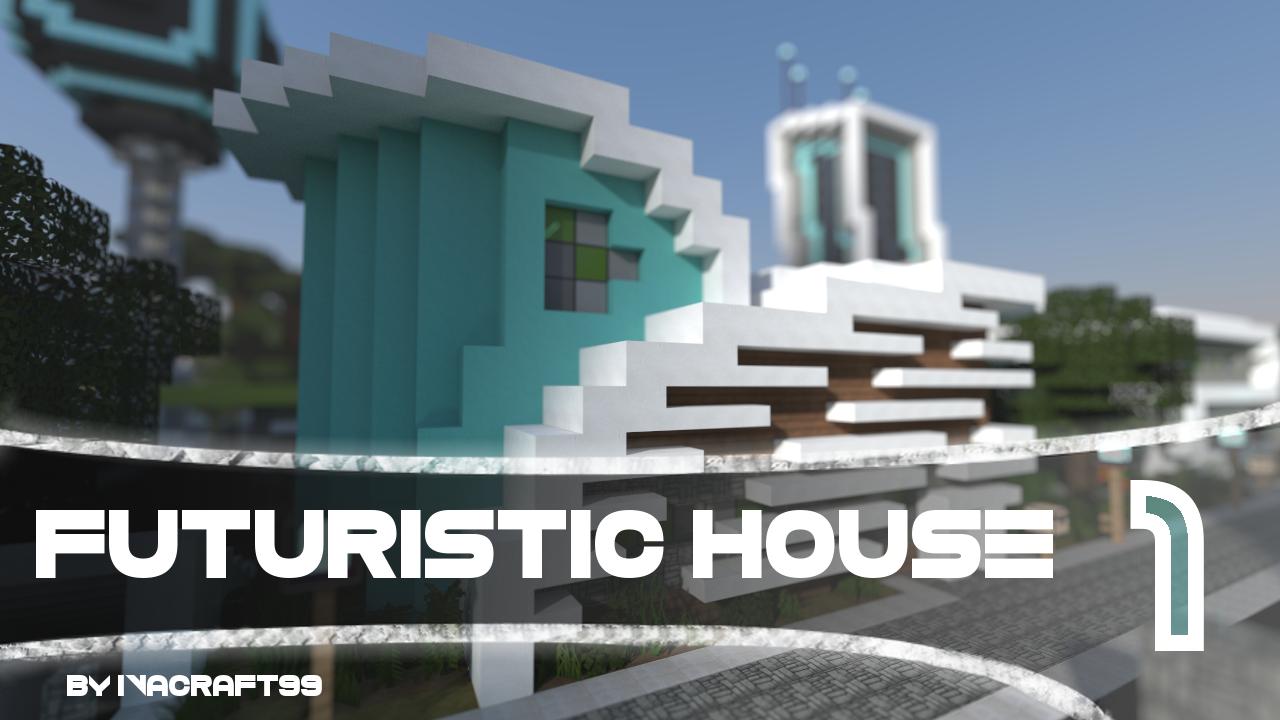 One | A Futuristic House Minecraft Map