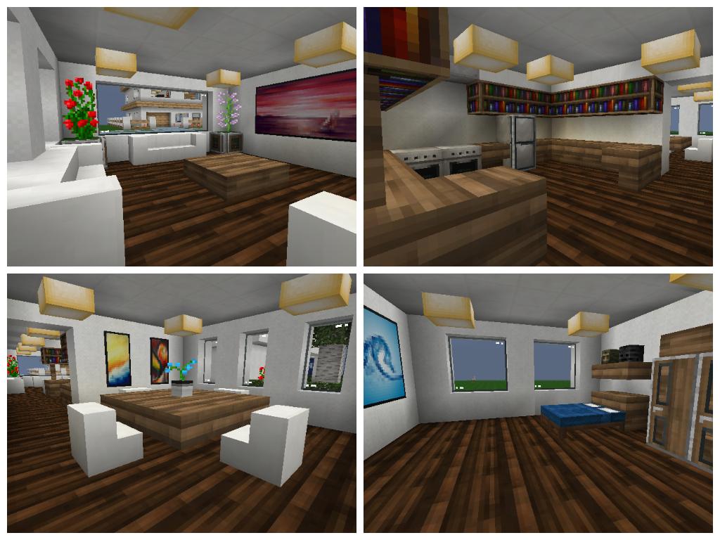 Nick's Modern Houses Minecraft Map