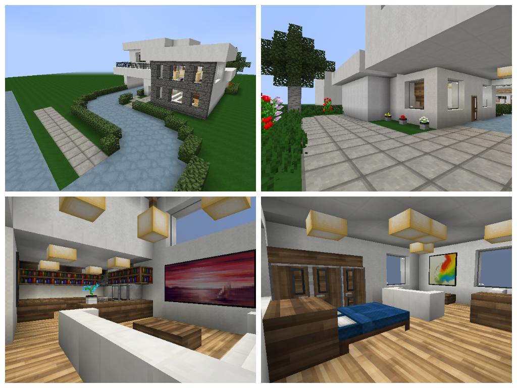 Nick's Modern Houses Minecraft Map
