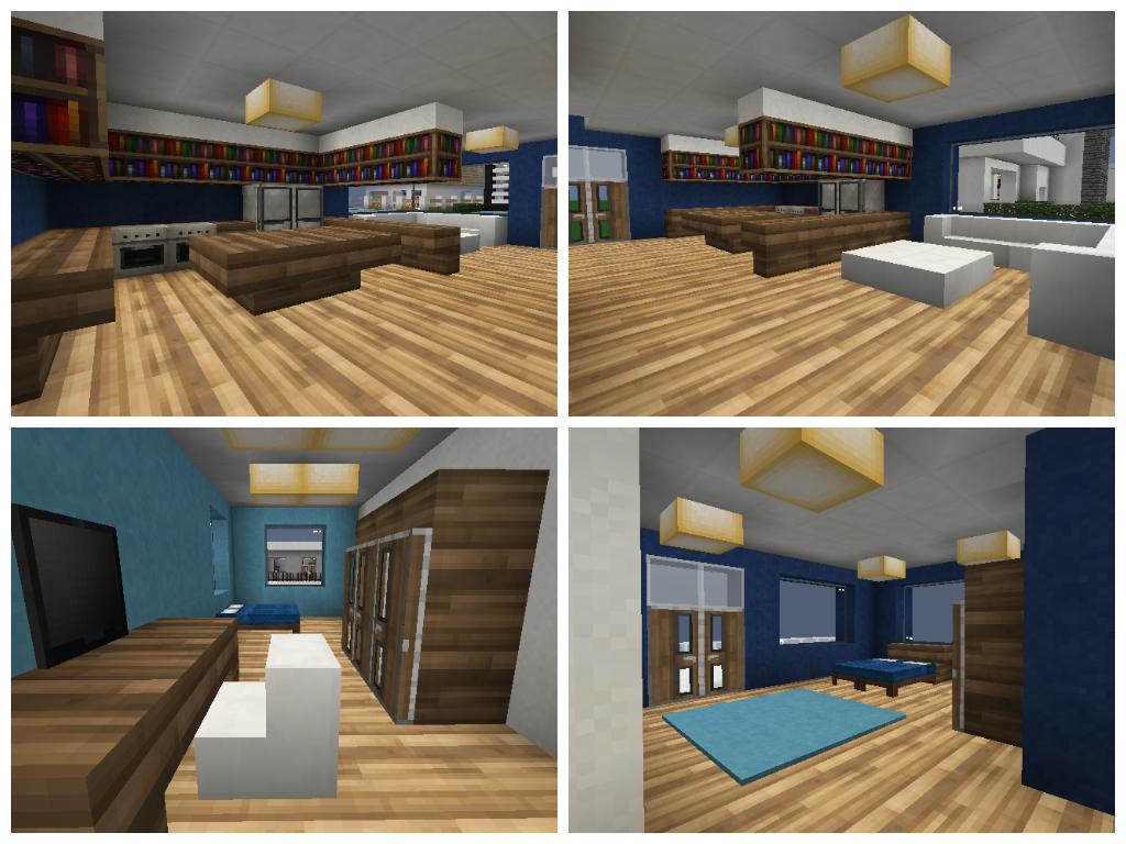 Nick's Modern Houses Minecraft Map