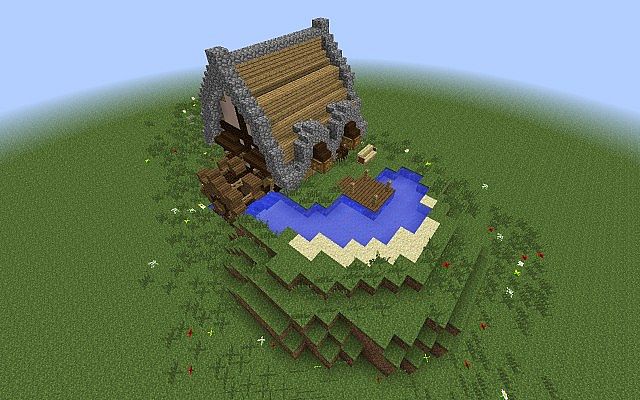 The Warm Welcoming Watermill Minecraft Map
