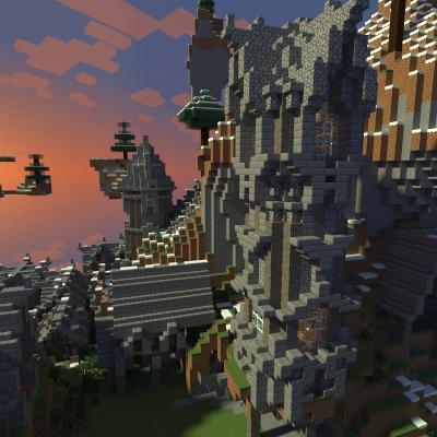 In the Clouds Minecraft Map
