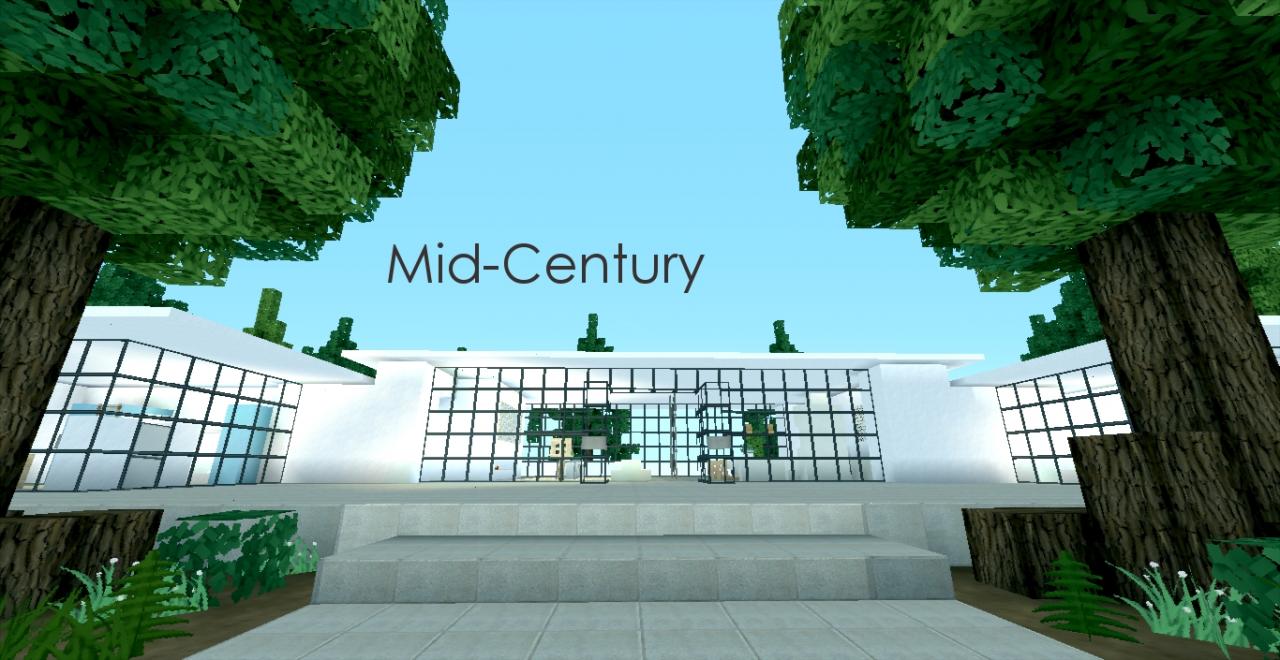 Mid-Century Modern Home | Xαviεr Minecraft Map