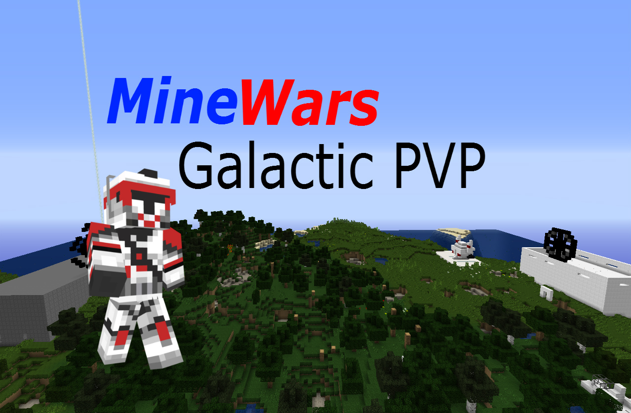 Mine Wars Galactic PVP Minecraft Map