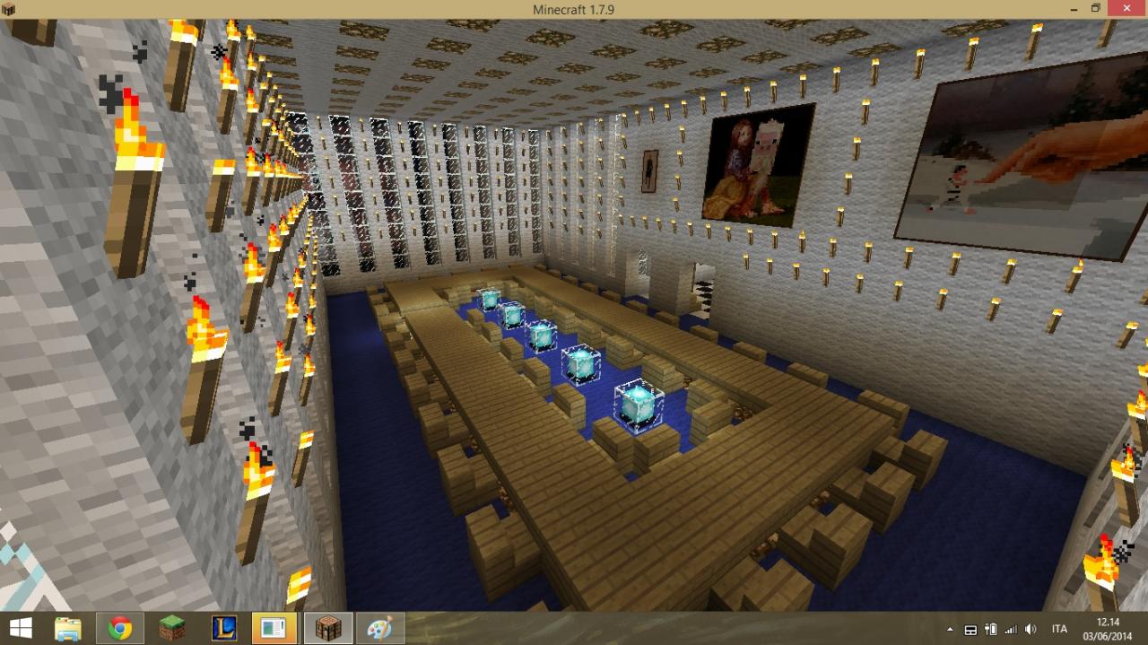 My House of Parliament/ Il mio Parlamento Minecraft Map