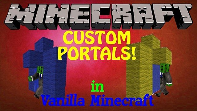 Custom Portals Minecraft Map