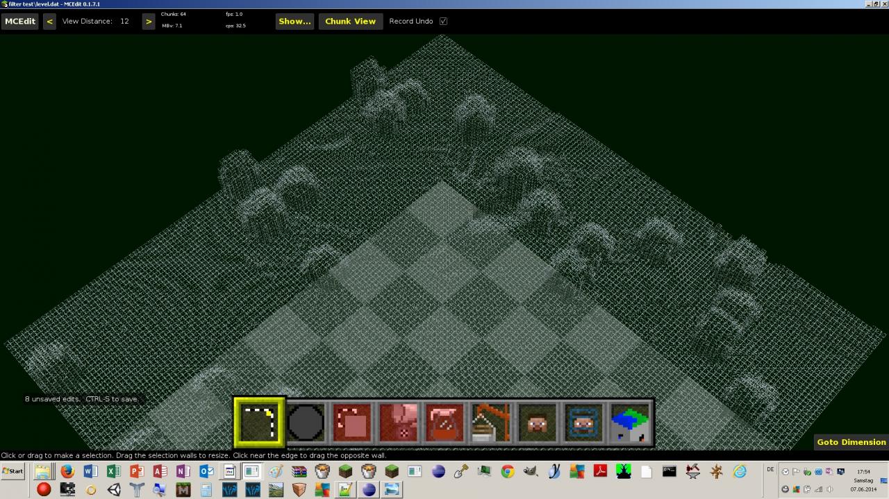 My mcedit filter pack Minecraft Mod