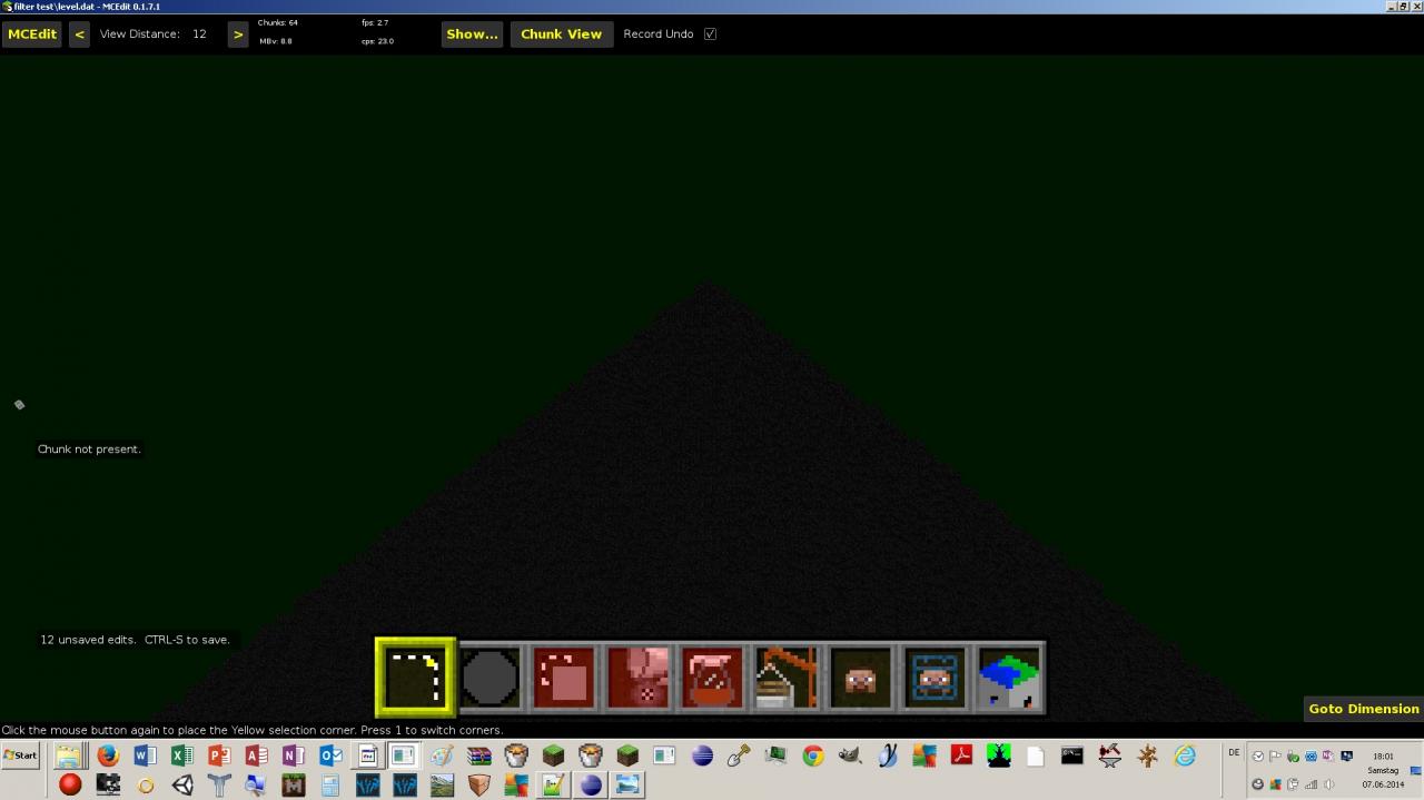 My mcedit filter pack Minecraft Mod