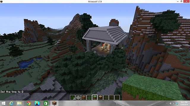 Small Temple Minecraft Map