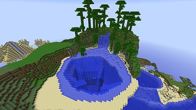 Jungle Lagoon Minecraft Map