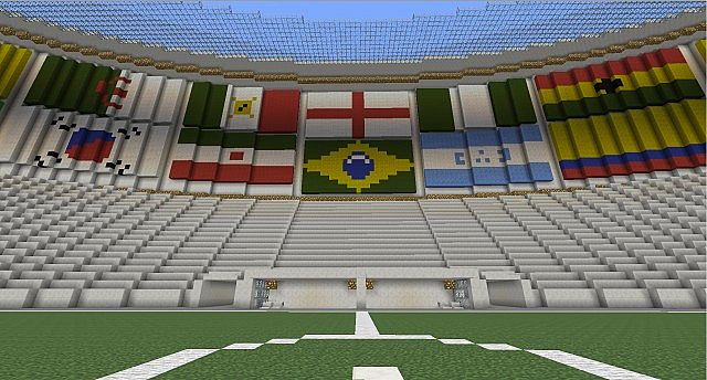 Brazil World Cup Stadium Minecraft Map