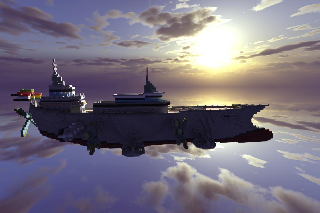 Steampunk Ship Minecraft Map