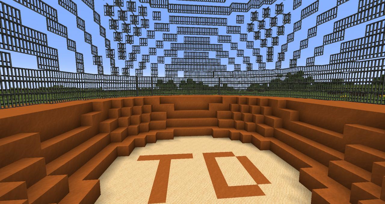 Thunderdome PVP Arena Minecraft Map