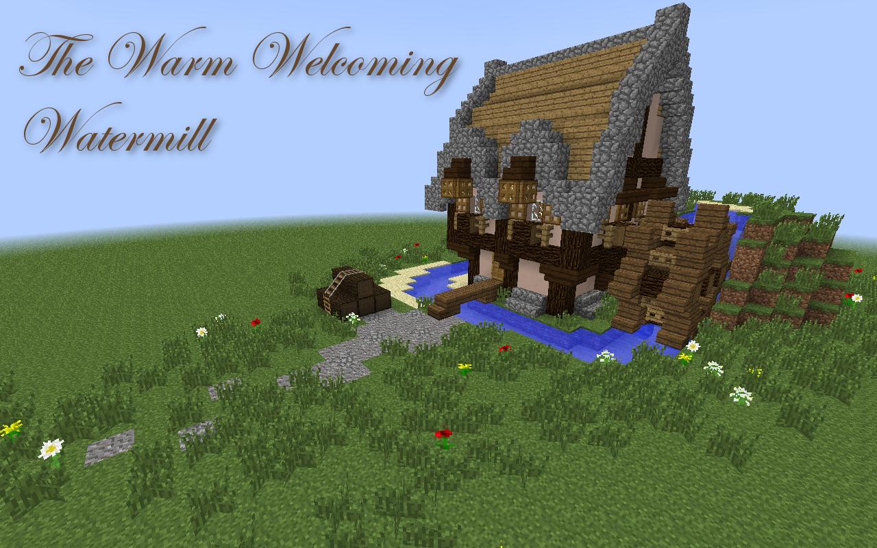 The Warm Welcoming Watermill Minecraft Map