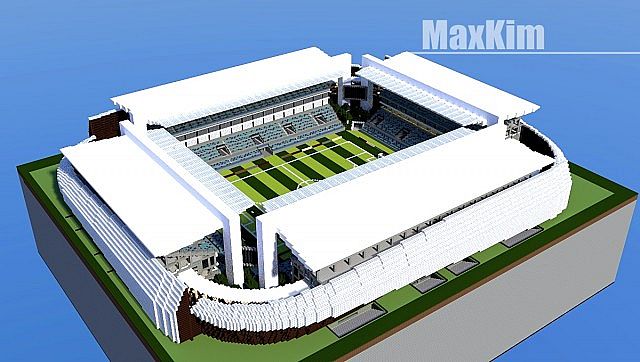 Soccer Stadium: Arena Pantanal 2014 World Cup Minecraft Map