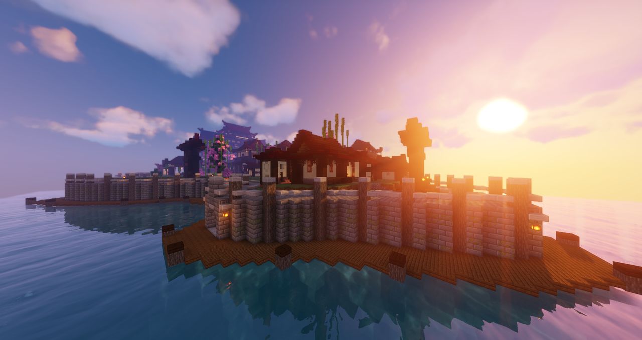 Huokori - Japanese Style City Minecraft Map