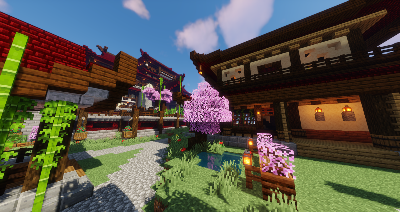 Huokori - Japanese Style City Minecraft Map