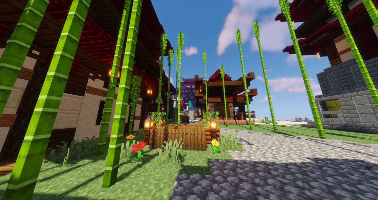 Huokori - Japanese Style City Minecraft Map