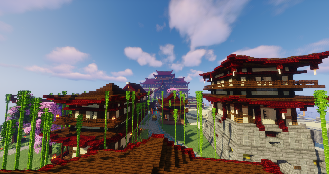 Huokori - Japanese Style City Minecraft Map