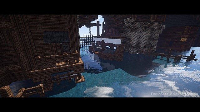 Lake-Town - The Gate (Sneak Peek) Minecraft Map