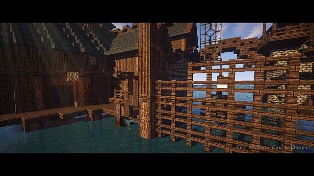 Lake-Town - The Gate (Sneak Peek) Minecraft Map