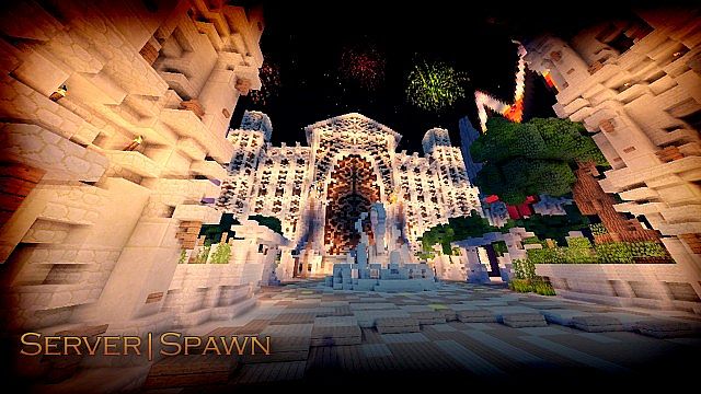 Temple Of Hope | Server Spawn Minecraft Map
