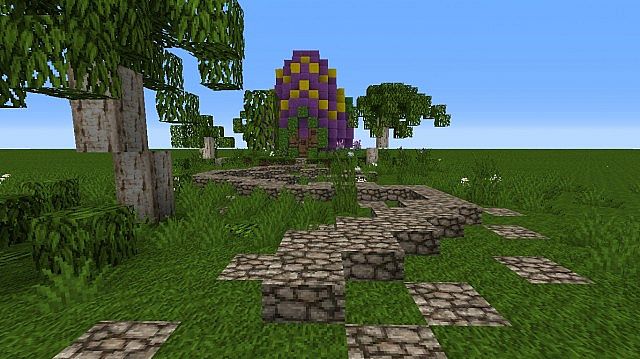 House the easter egg Minecraft Map