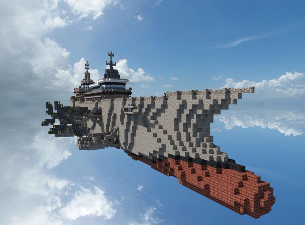 Steampunk Ship Minecraft Map