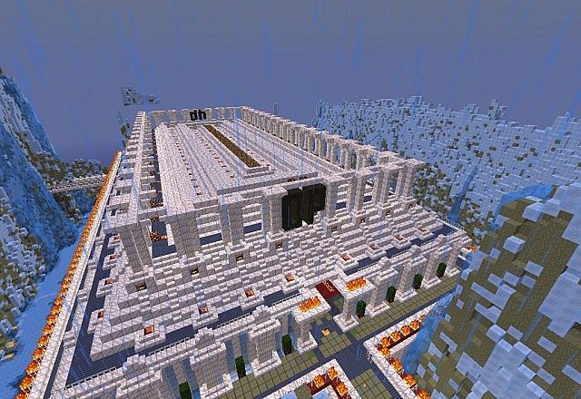 Custom Built Prison Server Minecraft Map