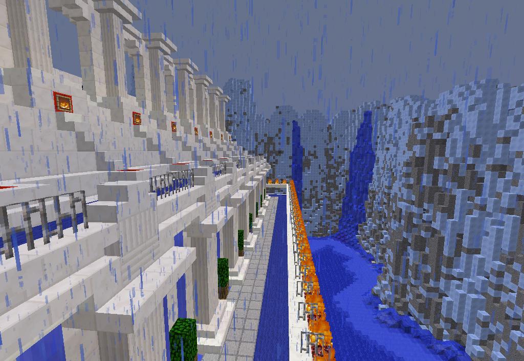 Custom Built Prison Server Minecraft Map