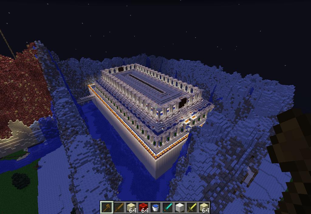 Custom Built Prison Server Minecraft Map