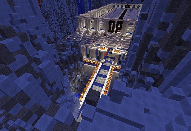 Custom Built Prison Server Minecraft Map